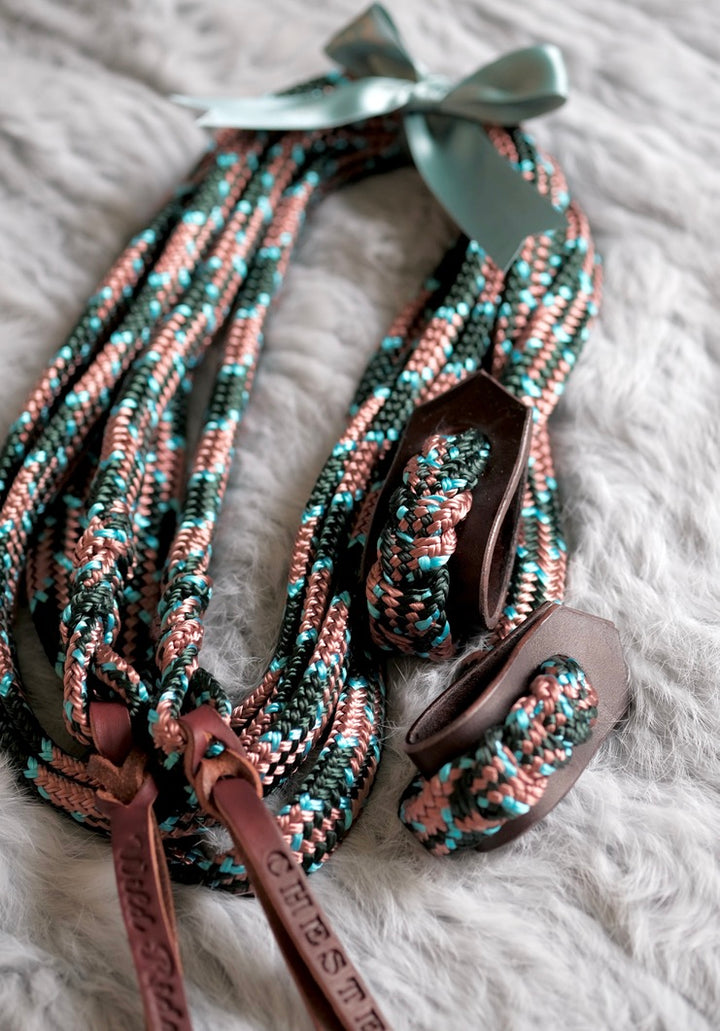 Campdraft reins – Wild Rider